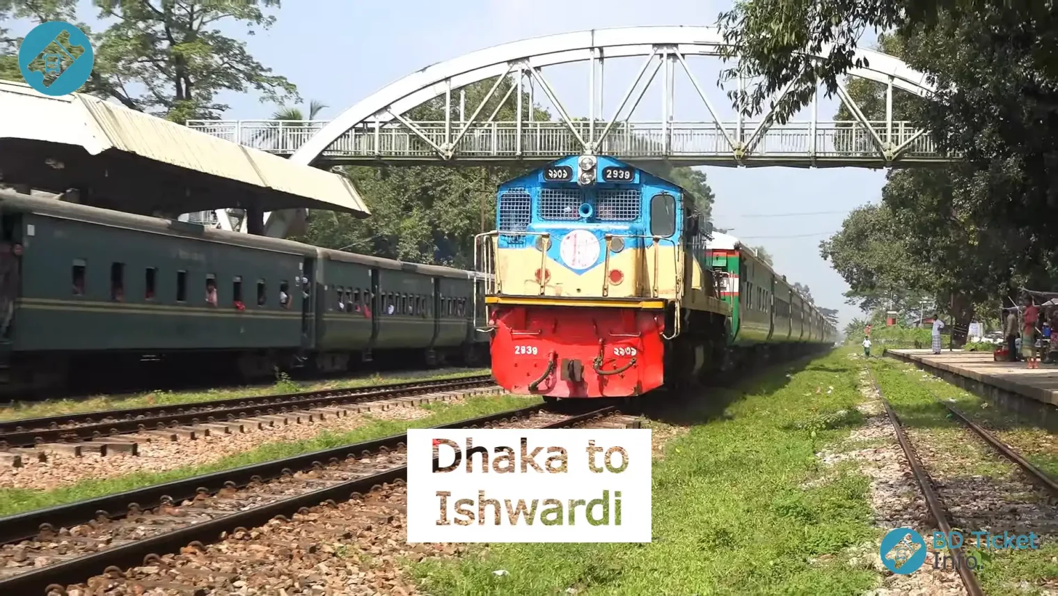 Dhaka to Ishwardi Train Schedule and Ticket Price 2025
